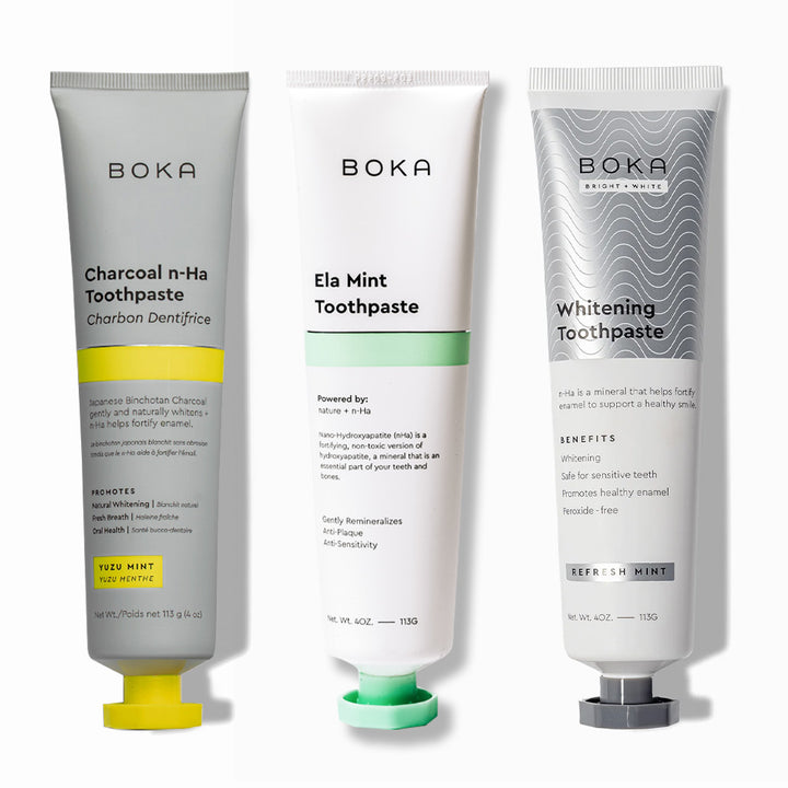 Nano-hydroxyapatite (n-Ha) Toothpaste | Free Shipping - Boka – Boka