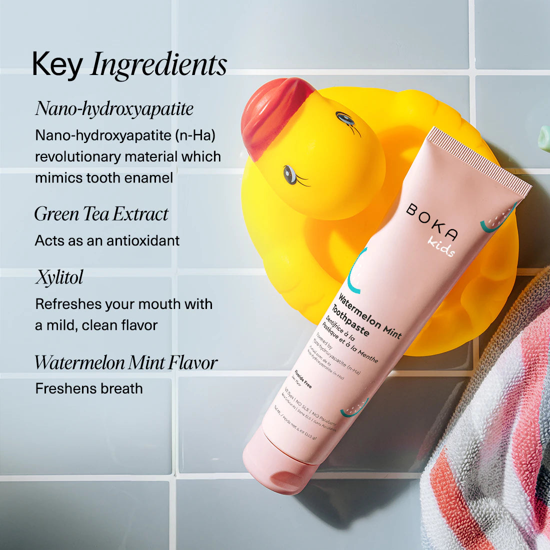 Buy Boka Watermelon Flavored Toothpaste for Kids & Adults