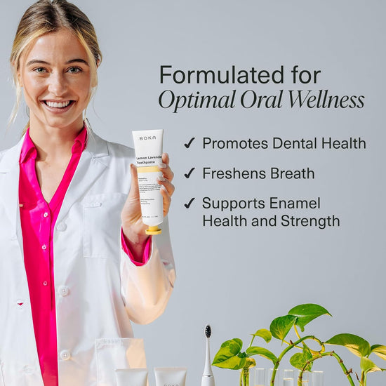 Buy Boka Lemon Lavender Flavored Toothpaste