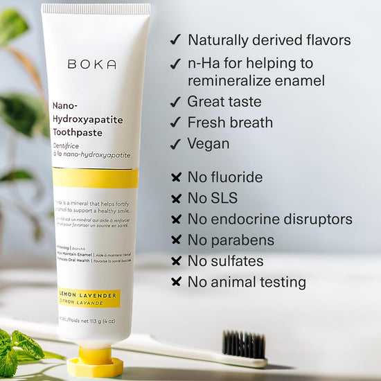 Buy Boka Lemon Lavender Flavored Toothpaste