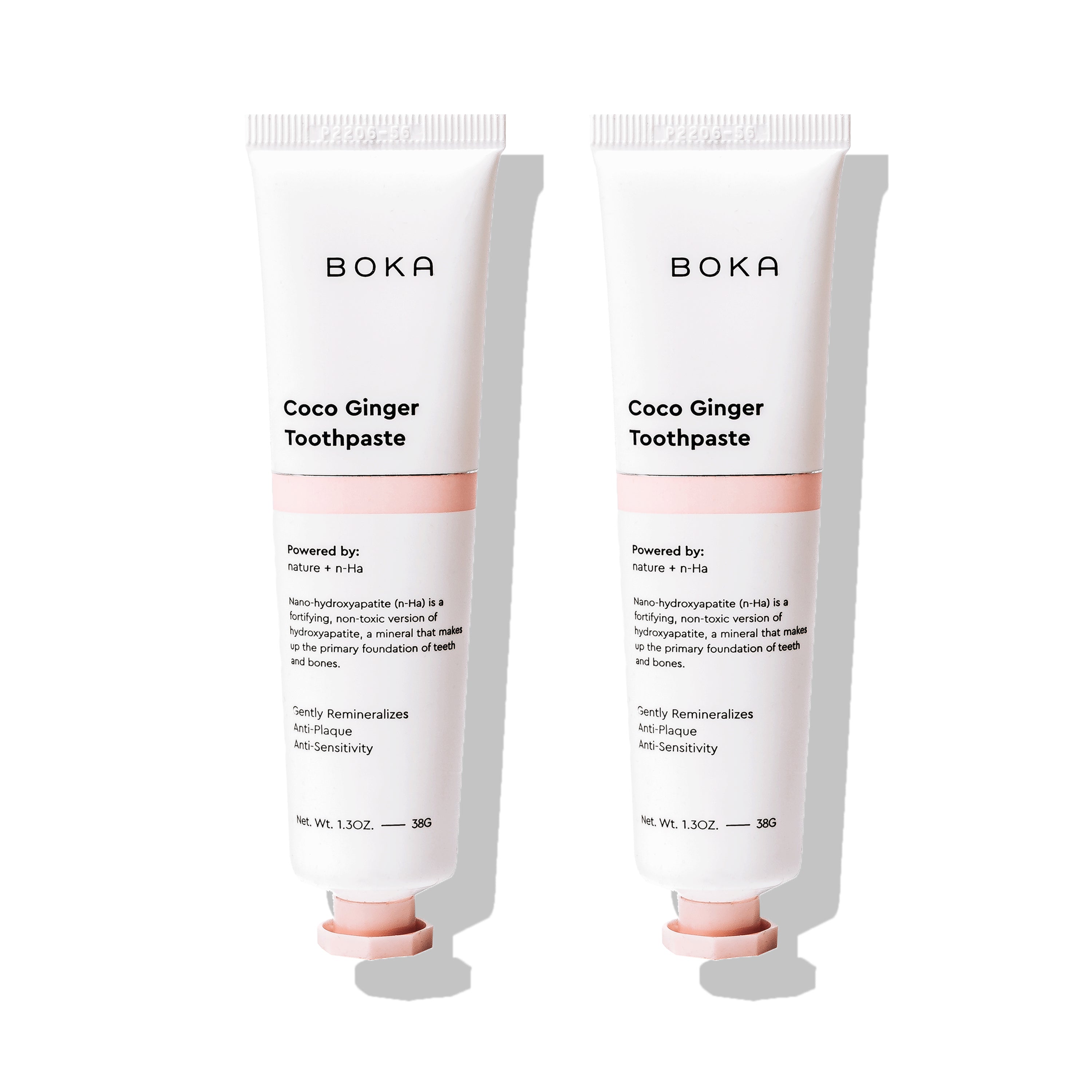 Travel Size Toothpaste for Sensitive Teeth, 2 Pack – Boka